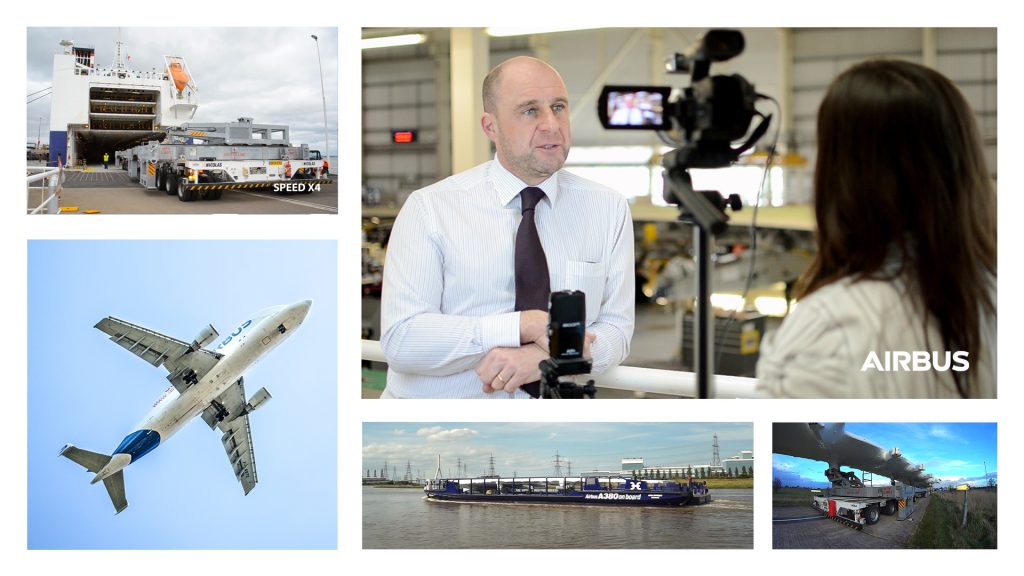 Airbus Video Production and Photography At Broughton